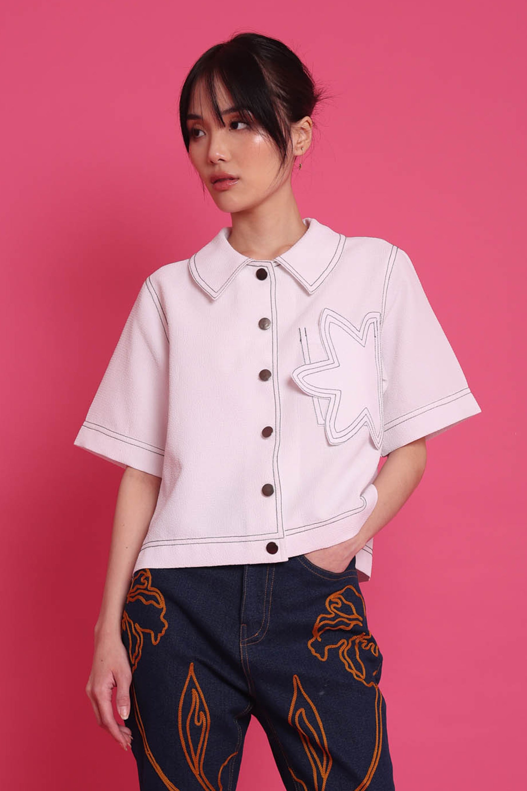 Stan Shirt White – Suedeson